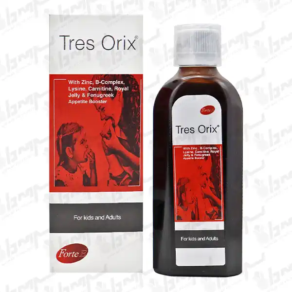 قیمت و خرید شربت تریس اوریکس فورت ای | 200 میلی لیتر - داروخانه آنلاین ...